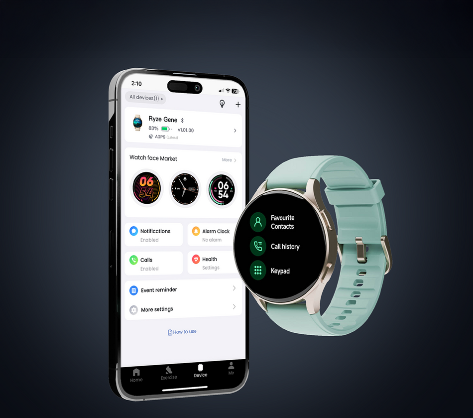 Ryze Gene Smart Watch – Ryze AU
