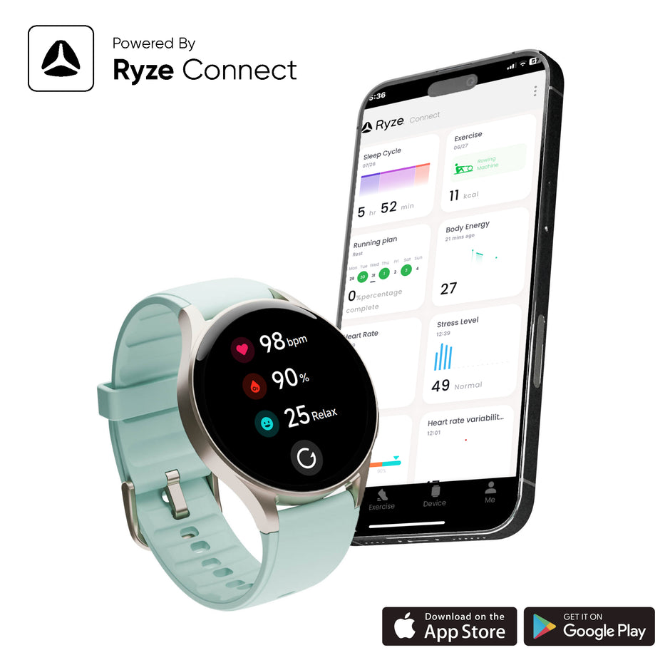 The Smartwatch for Fitness, Well-Being & Success – Ryze AU