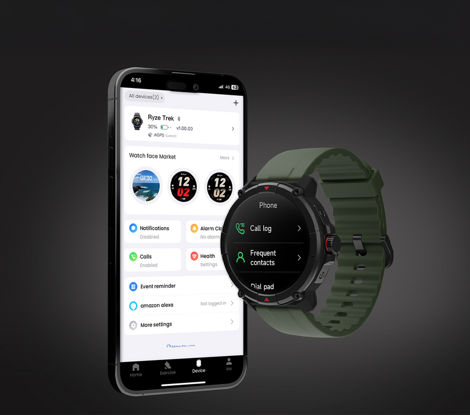 Ryze Trek Smart Watch – Ryze AU
