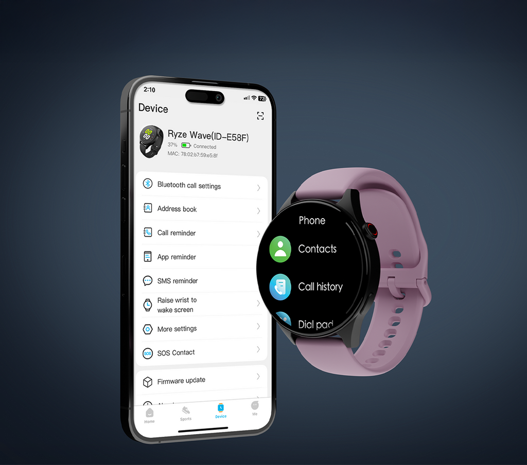 Ryze Wave Smart Watch – Ryze AU